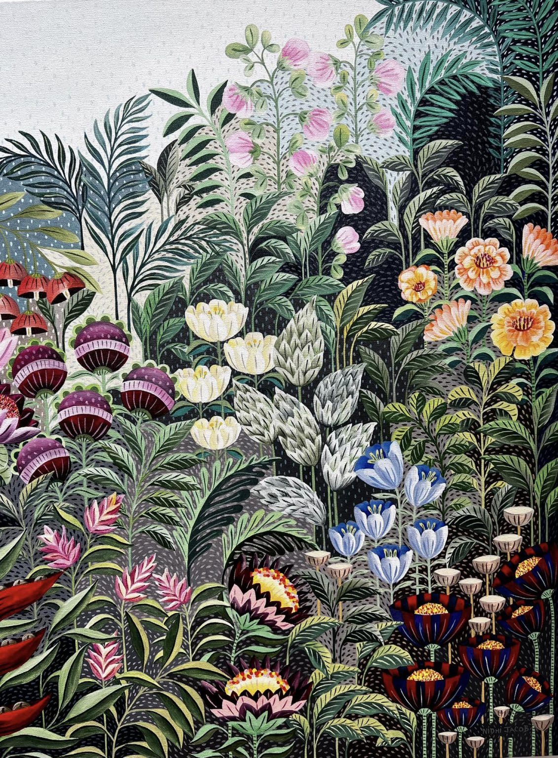 Artist, Nidhi Mariam Jacob: "Eternal Transformations Art, Nature, and ...