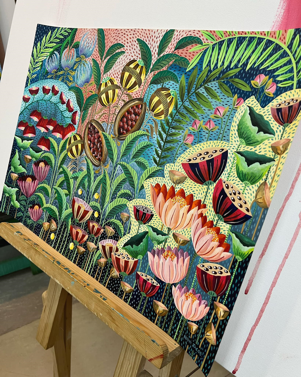 Artist, Nidhi Mariam Jacob: "Eternal Transformations Art, Nature, and ...